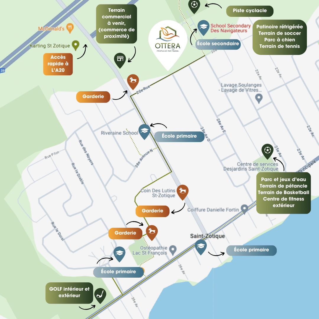 OTTERA: your residential development located in Saint-Zotique